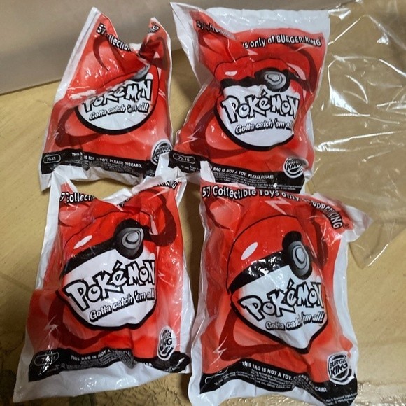 Pokemon | Toys | Pokemon The First Movie 999 Burger King Kids Meal Toys ...
